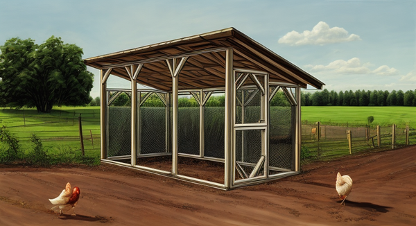 Chicken Run Plans 6x12 - PDF Download – TriCityShedPlans