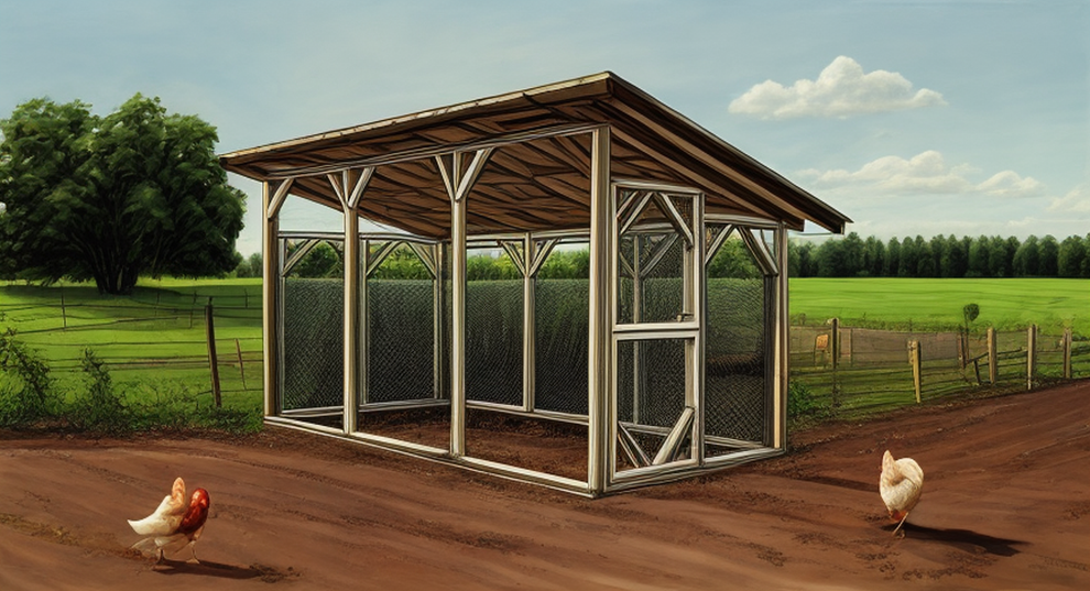 Chicken Run Plans 6x12 - PDF Download – TriCityShedPlans