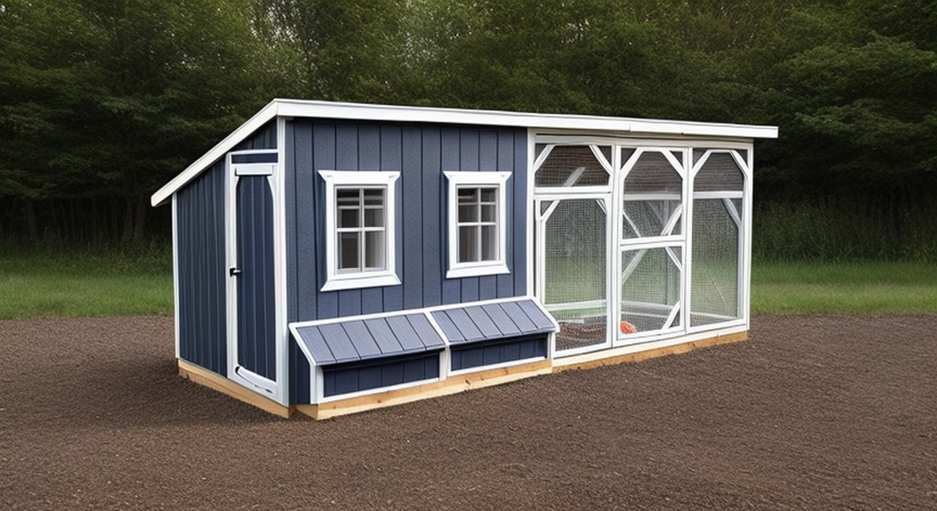 8x20 Chicken Coop Plans with Run - PDF Download – TriCityShedPlans